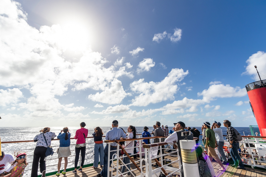 [101st Cruise Report]Total Eclipse Observation | PEACE BOAT Around the ...