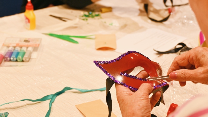 Make Your Own Masquerade Mask | PEACE BOAT Around the world Cruise